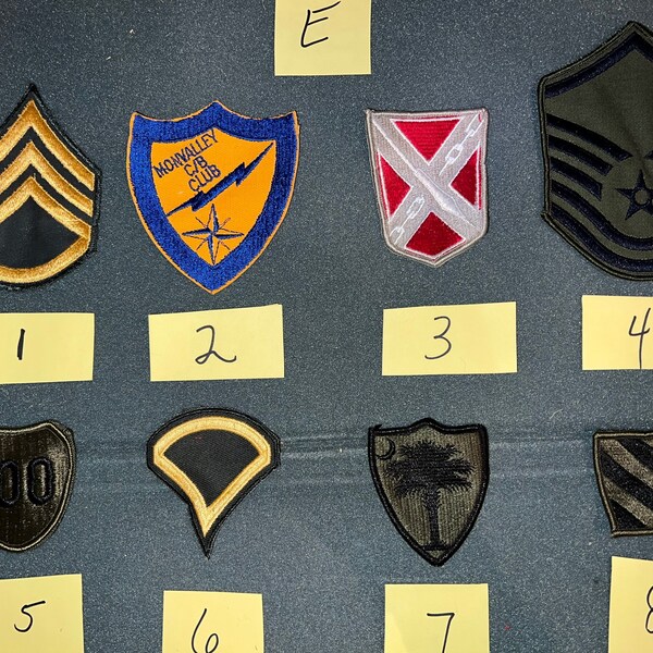 Military Patches - Etsy