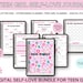 Teen Self-love Journal, Teen Mental Health & Teen Self-care Planner ...