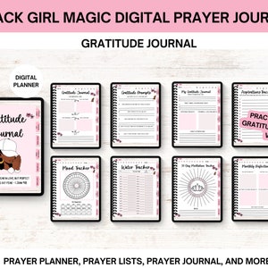 Digital Prayer Journal + Bible Study Guide, Faith Planner With Daily ...