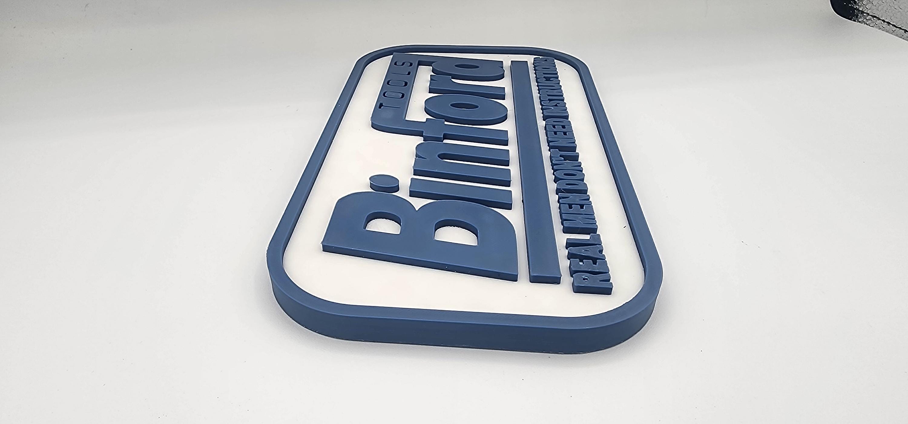 Binford Tools 2 Color Plastic Sign Home Improvement Television Show ...