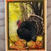 DIY Thanksgiving Card Kit, Turkey Decoupage, Fall Watercolor Scene - Etsy