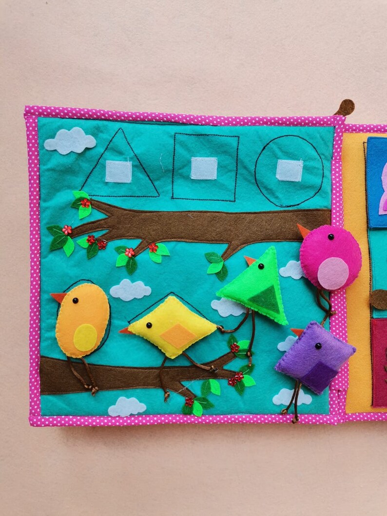 Personalized Busy Book Shark Theme Quiet Book Montessori - Etsy