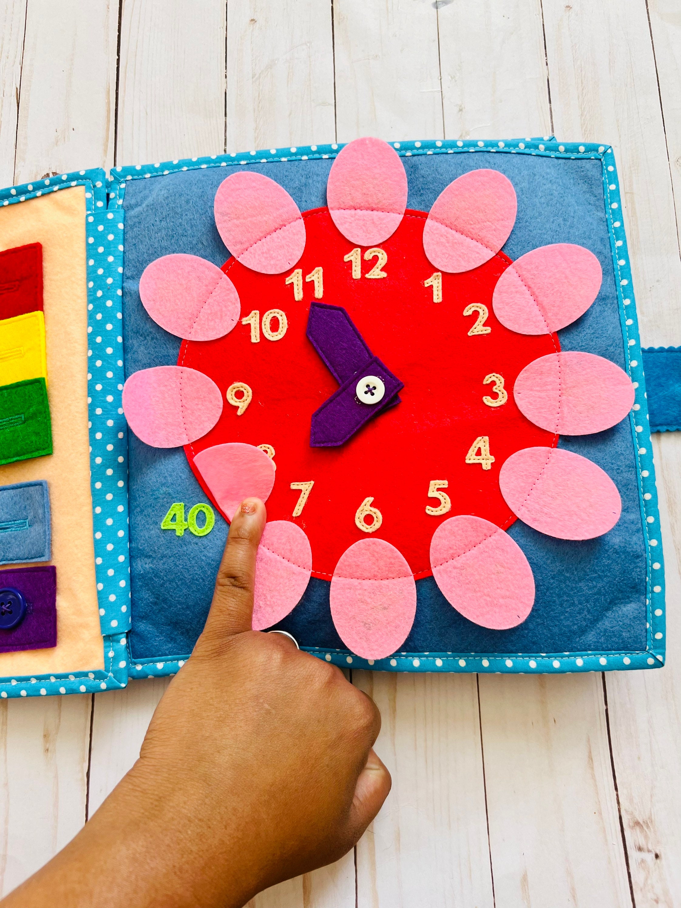 Personalized Busy Book| Shark Theme Quiet Book| Montessori Book| Felt ...