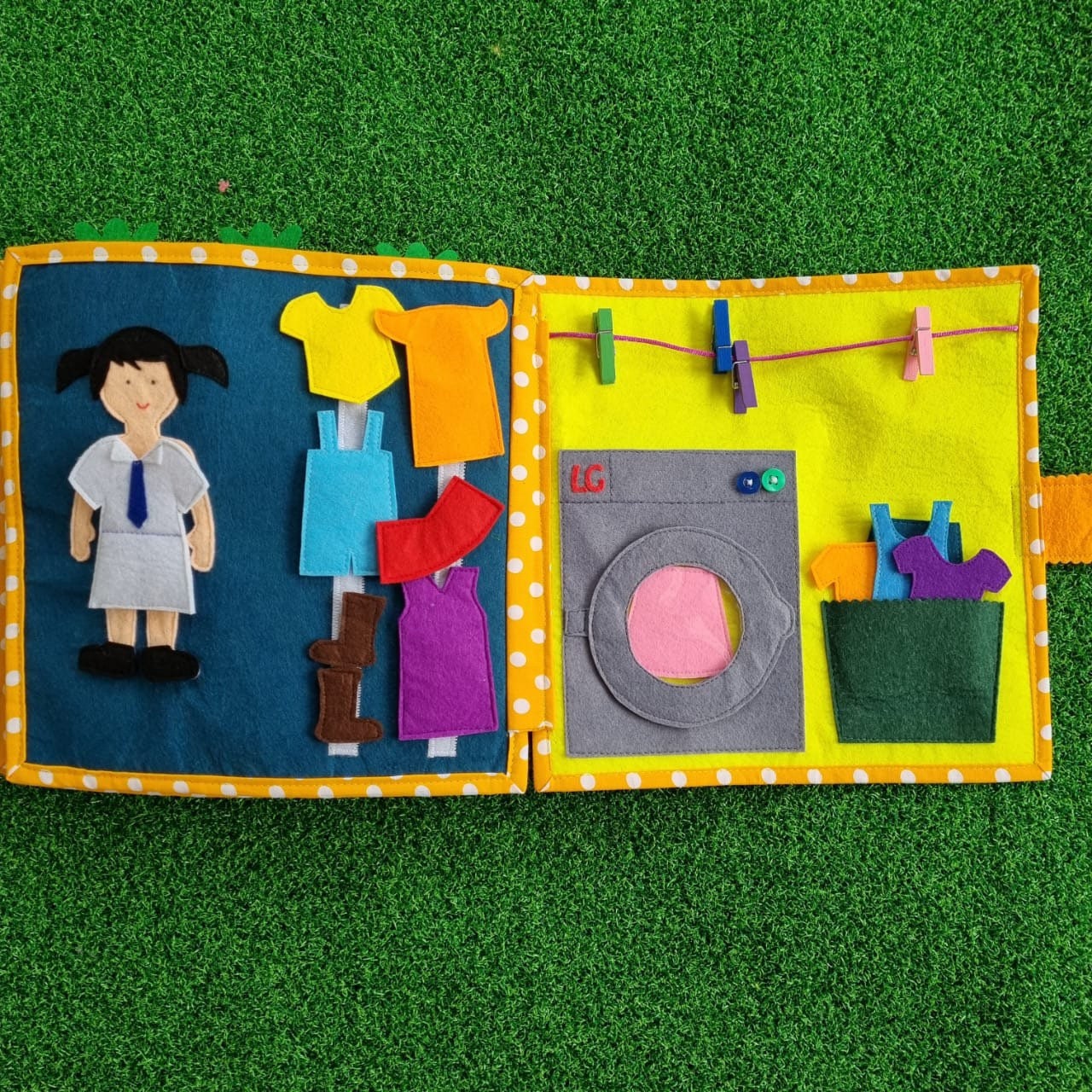 Busy Book for Toddler , Quiet Book , Montessori Activities ...