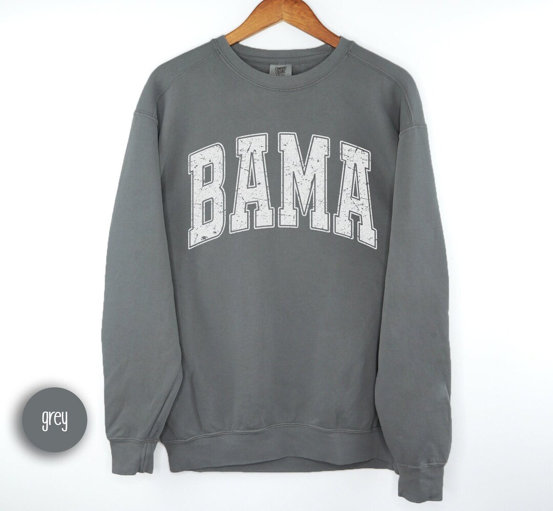 Bama Comfort Colors® Faded Vintage Aesthetic Sweatshirt Garment-dyed ...