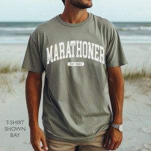 MARATHONER Comfort Colors® Tshirt Perfect Gift for Marathon Runner ...