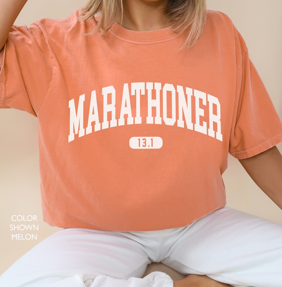 MARATHONER Comfort Colors® Tshirt Perfect Gift for Marathon Runner ...