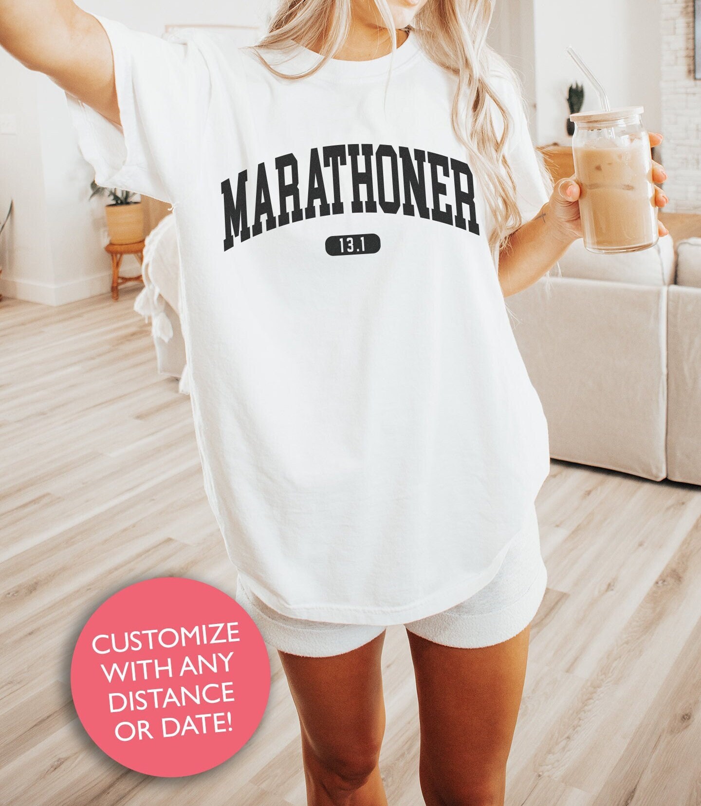 MARATHONER Comfort Colors® Tshirt Perfect Gift for Marathon Runner ...