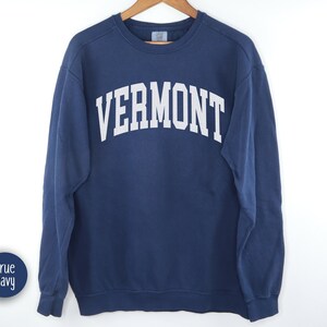 Vermont Comfort Colors® Vintage Aesthetic Sweatshirt Vermont - Etsy