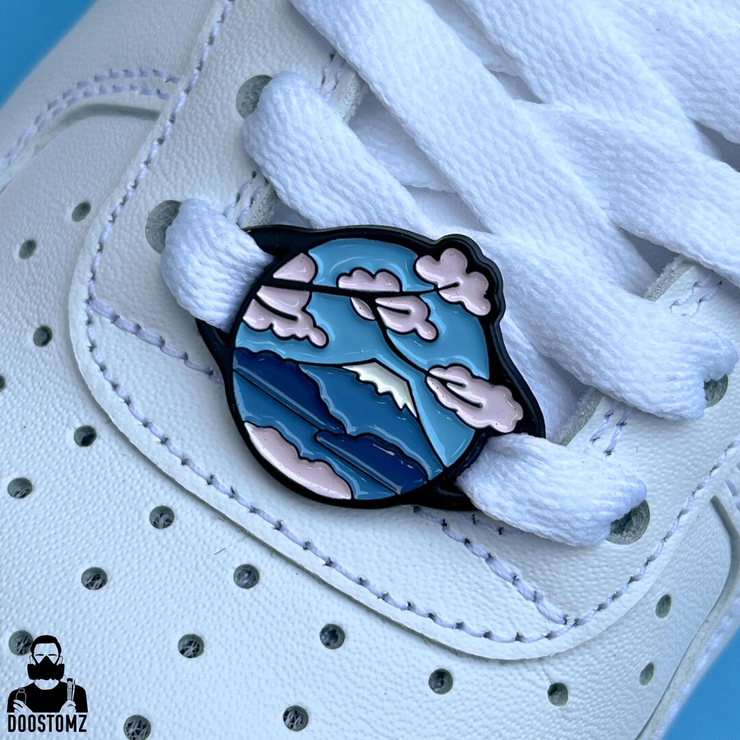 Cherry Blossom Sneaker Charms | Custom Air Force 1 Charm Buckle | Shoe ...