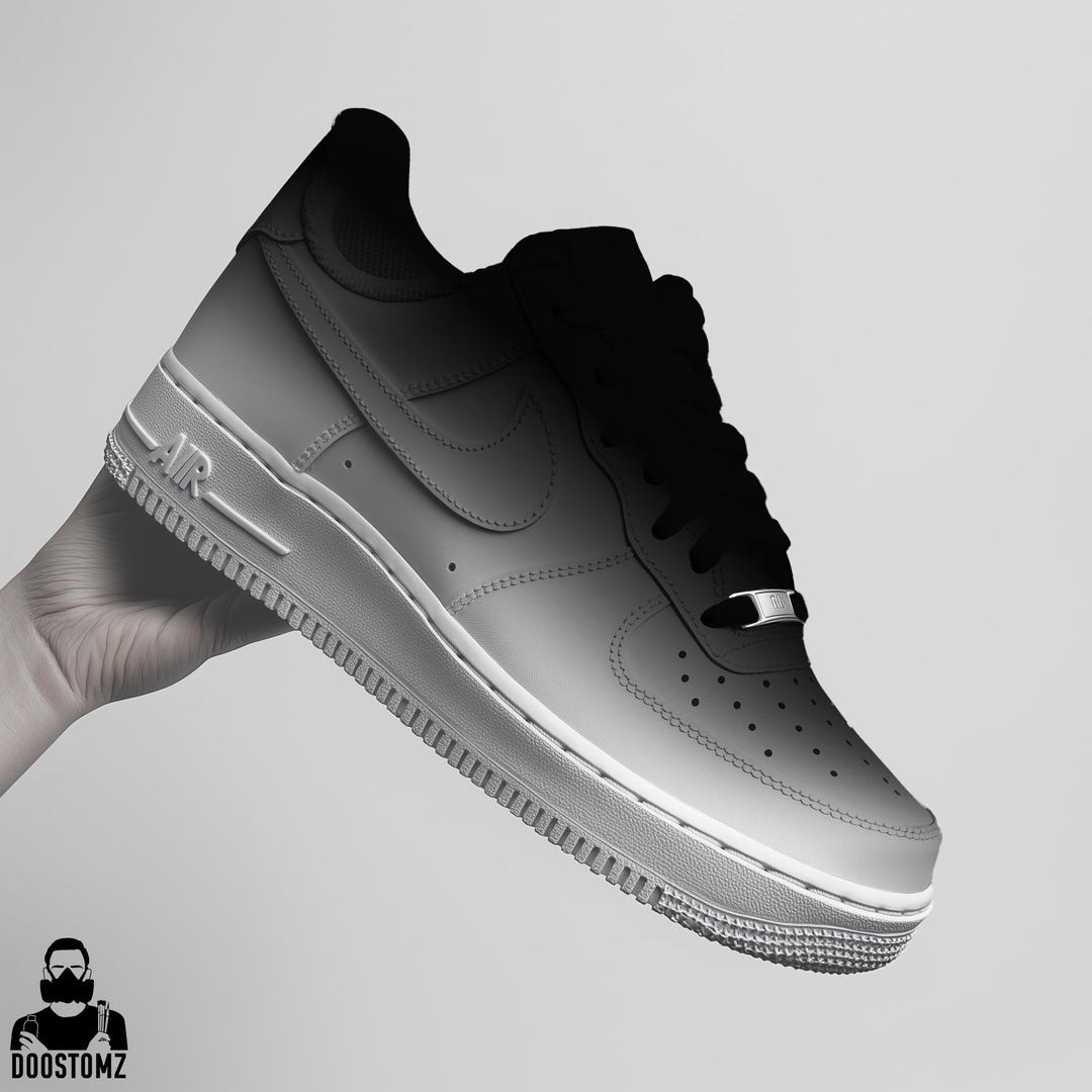 Custom Air Force 1 Gradient | Nike Custom Sneakers | Handpainted AF1 ...