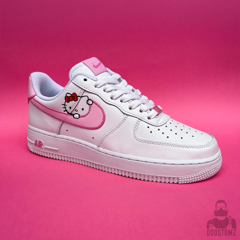 Air Force 1 Custom AF1 Hello Kitty Shoes | Nike Custom Sneakers ...