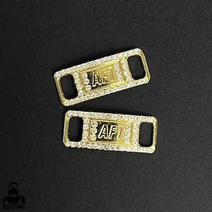 Air Force 1 Lace Buckle Shoelace Tag Rhinestone - Shoe Accessories for ...