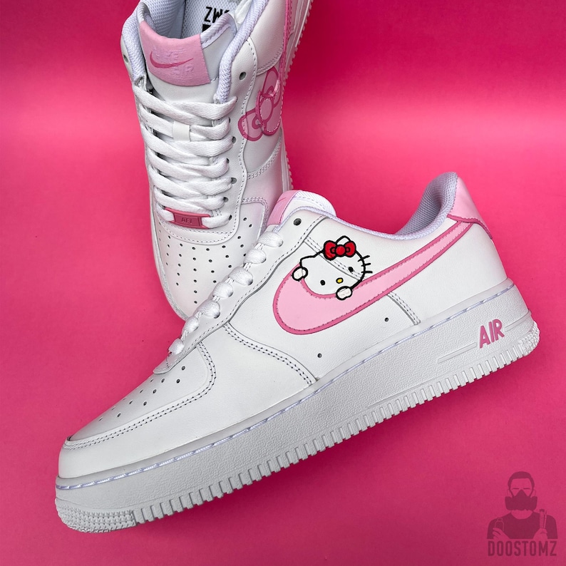 Air Force 1 Custom AF1 Hello Kitty Shoes | Nike Custom Sneakers ...