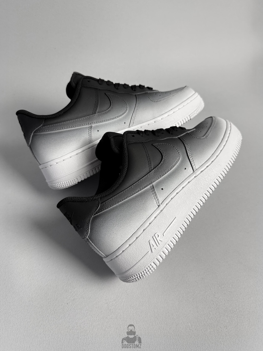 Custom Air Force 1 Gradient | Nike Custom Sneakers | Handpainted AF1 ...