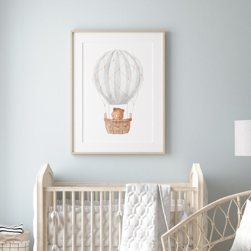Air Balloon Print - Etsy