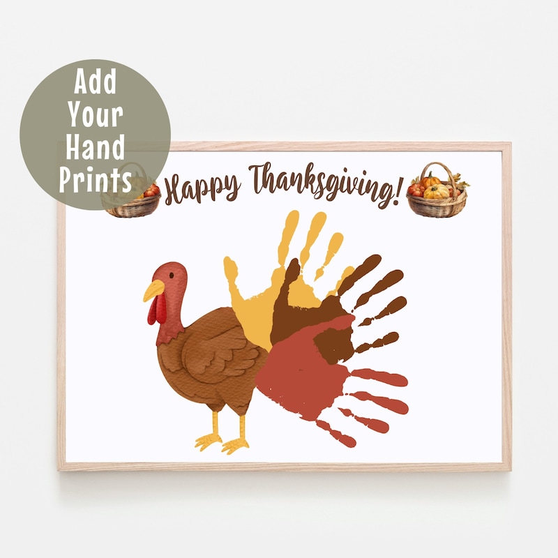 Handprint Keepsake - Etsy