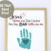 I Am a Child of the King Preschool Craft, Christian Handprint Art ...