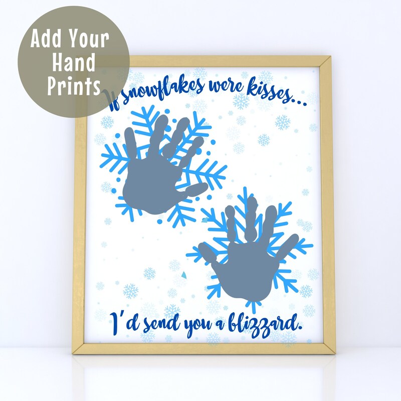 Handprint Keepsake - Etsy