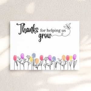 Teacher Appreciation Gift Keepsake Fingerprint Art Craft Template ...
