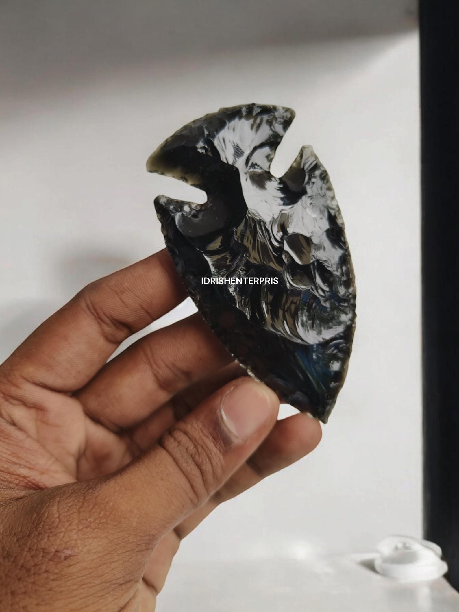 6 Obsidian Arrowheads, Handmade Knapped Crystal Arrow, 3 Inch - Etsy
