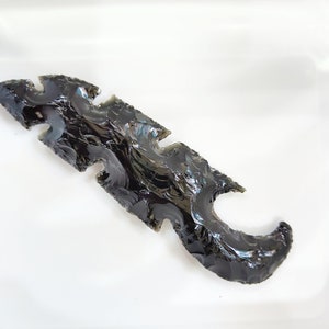 Black Obsidian Athame, Obsidian Knife, Crystal Daggers Gemstone Gift ...