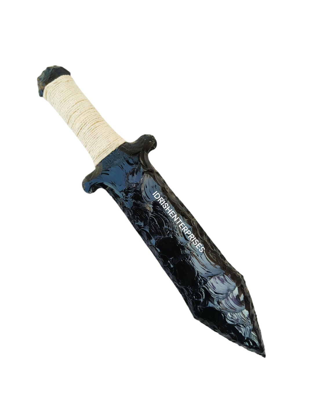 Roman Gladius Obsidian Sword With White Thread,obsidian Sword ...