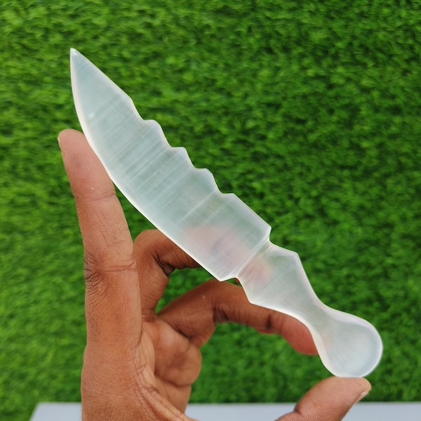Selenite Knife - Etsy