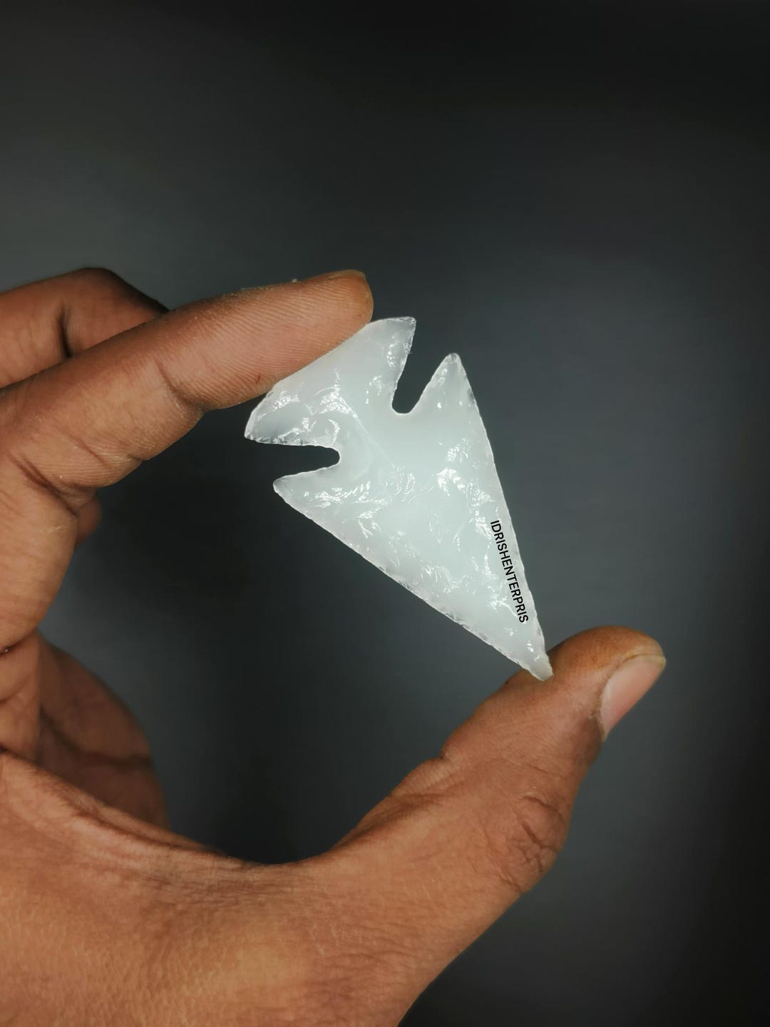 White Jade Glass Arrow Heads Handmade Arrow Heads Handmade Crafted ...
