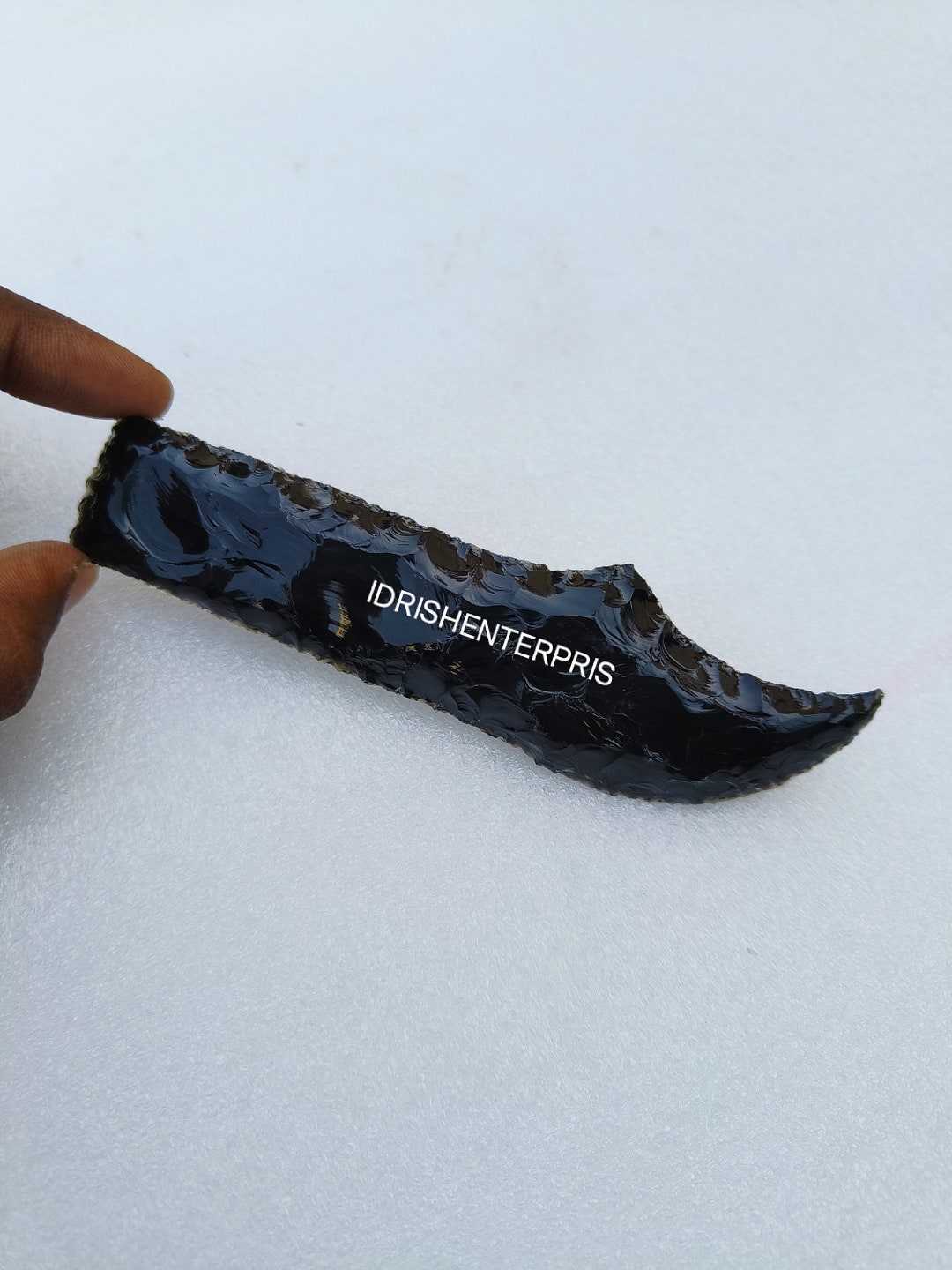 Black Obsidian Sharp Knive Athame Obsidian Knife Handmade Knife Hand ...