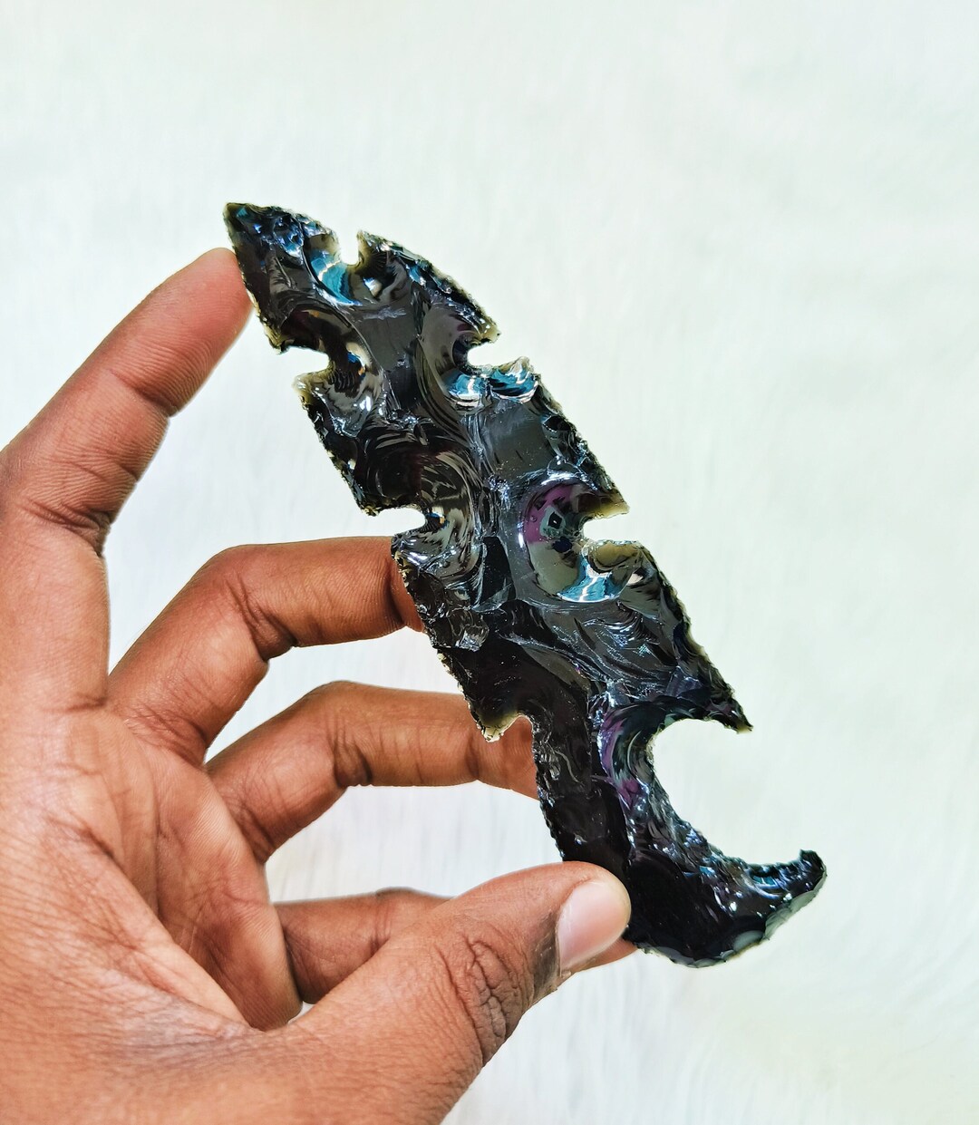 Black Obsidian Athame, Obsidian Knife, Crystal Daggers Gemstone Gift ...