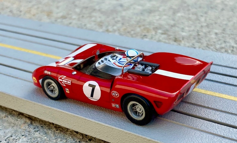 BHR '66 Surtees Lola T70 Custom Slot Car; 1/64 HO, Artist Signed - Etsy