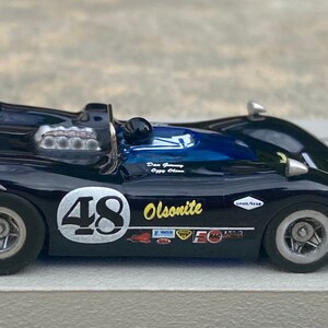 BHR Gurney AAR Lola T160 Custom Slot Car, H0 1/64, Artist Signed - Etsy