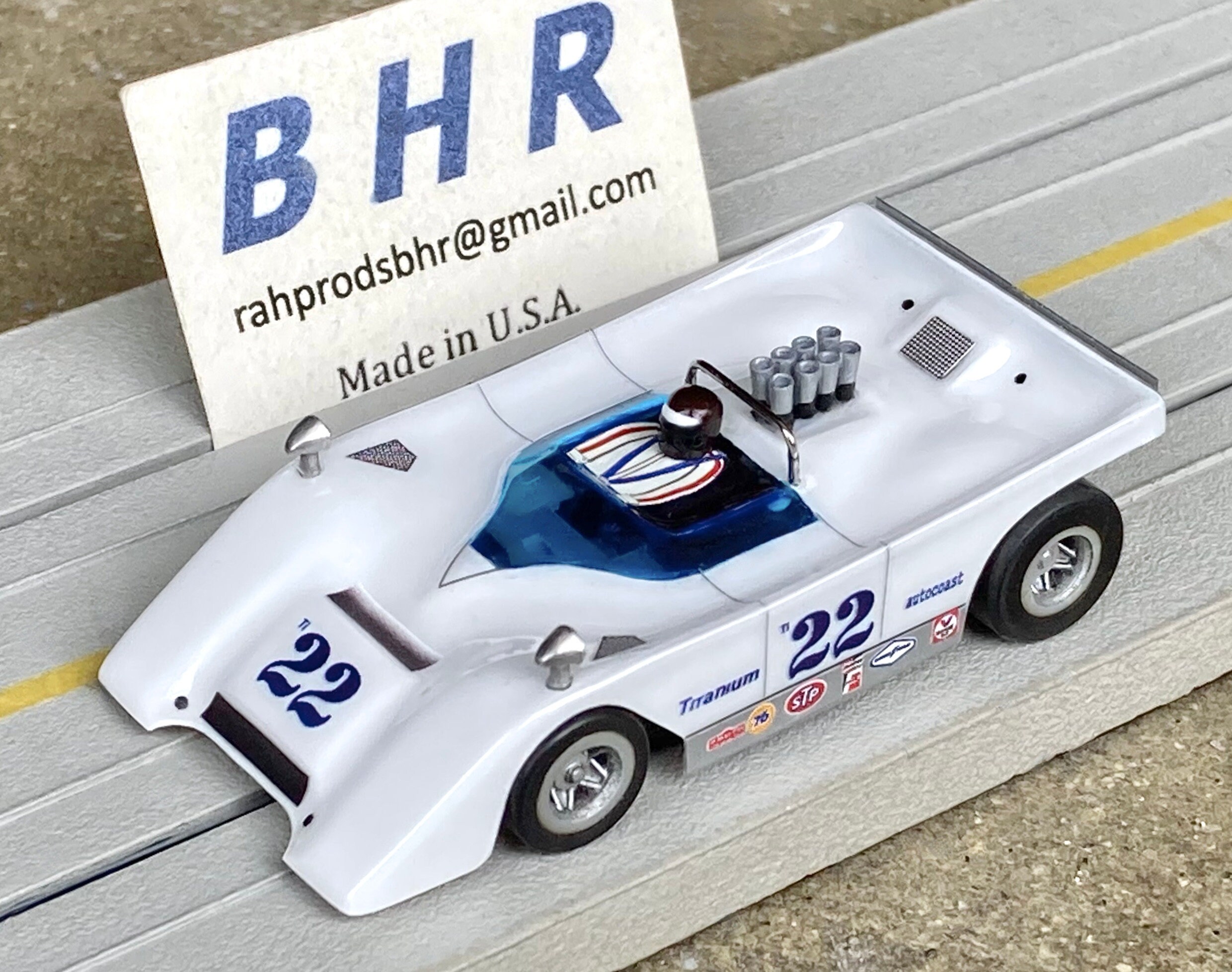 1969 Oliver Ti22, BHR Custom Body Slot Car, Artist Signed; HO 1/64 - Etsy