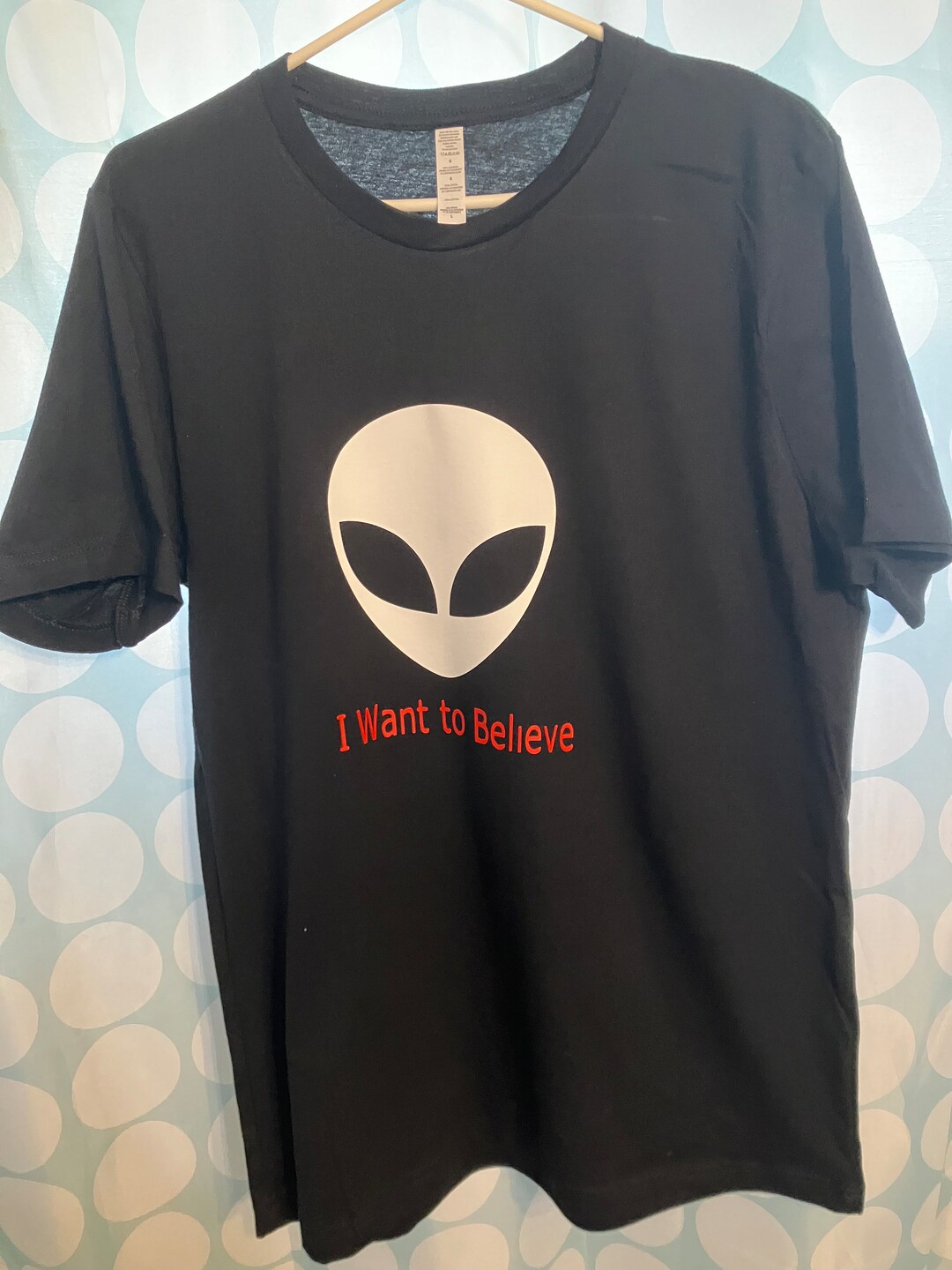 Alien - I Want to Believe T-shirt / Size Large - Etsy