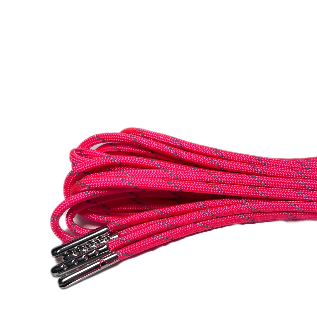 3M Reflective Hot Pink 550 Paracord DRIP Laces - Etsy