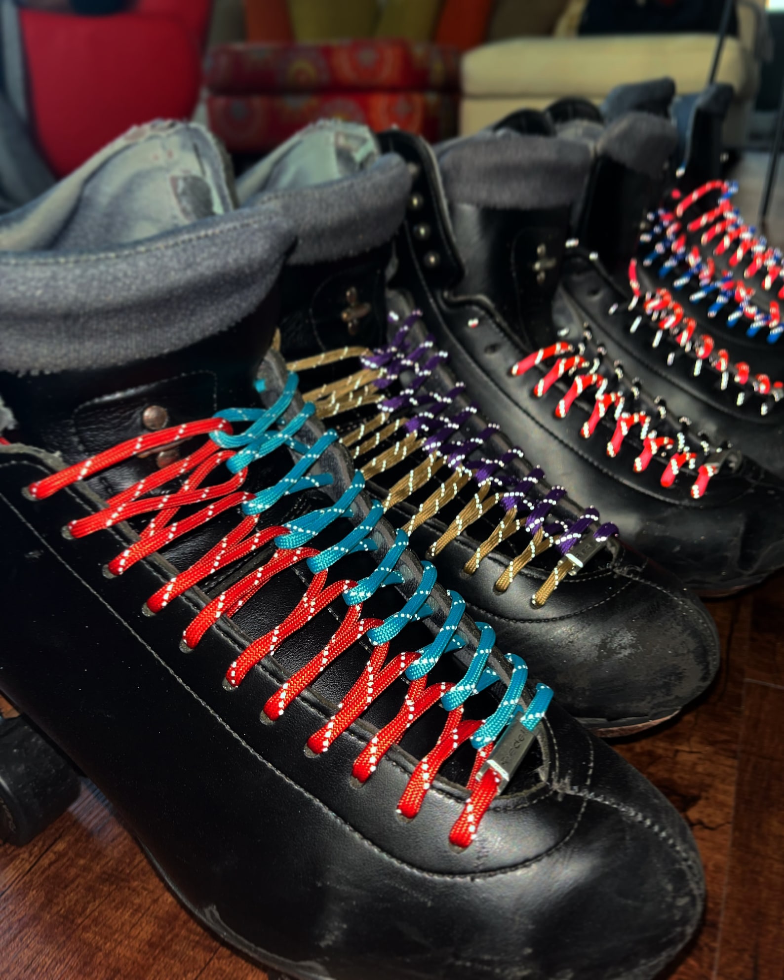 Custom 2tone Reflective (3M) Paracord DRIP LACES - Etsy