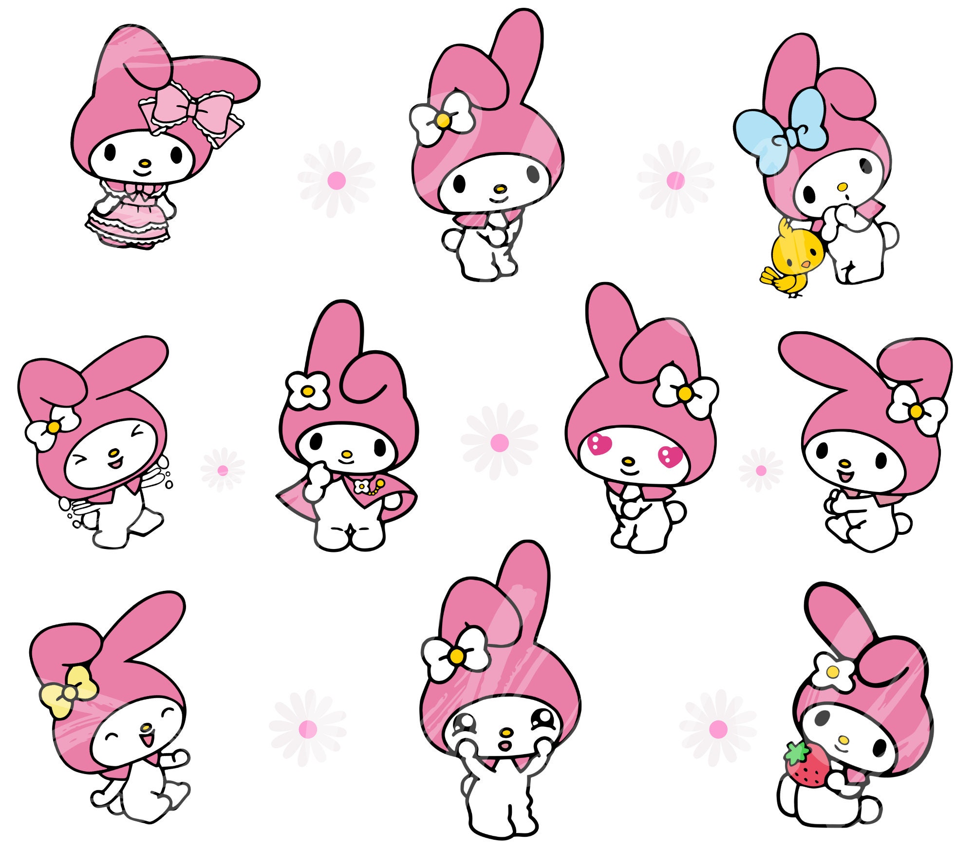 20oz Cute Melody Tumbler Wrap - Etsy