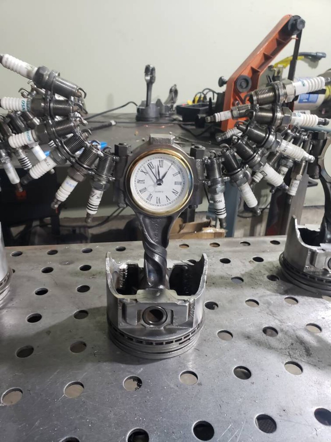 Twisted Piston Eagle Clock. Hand Made From Start to Finish. - Etsy