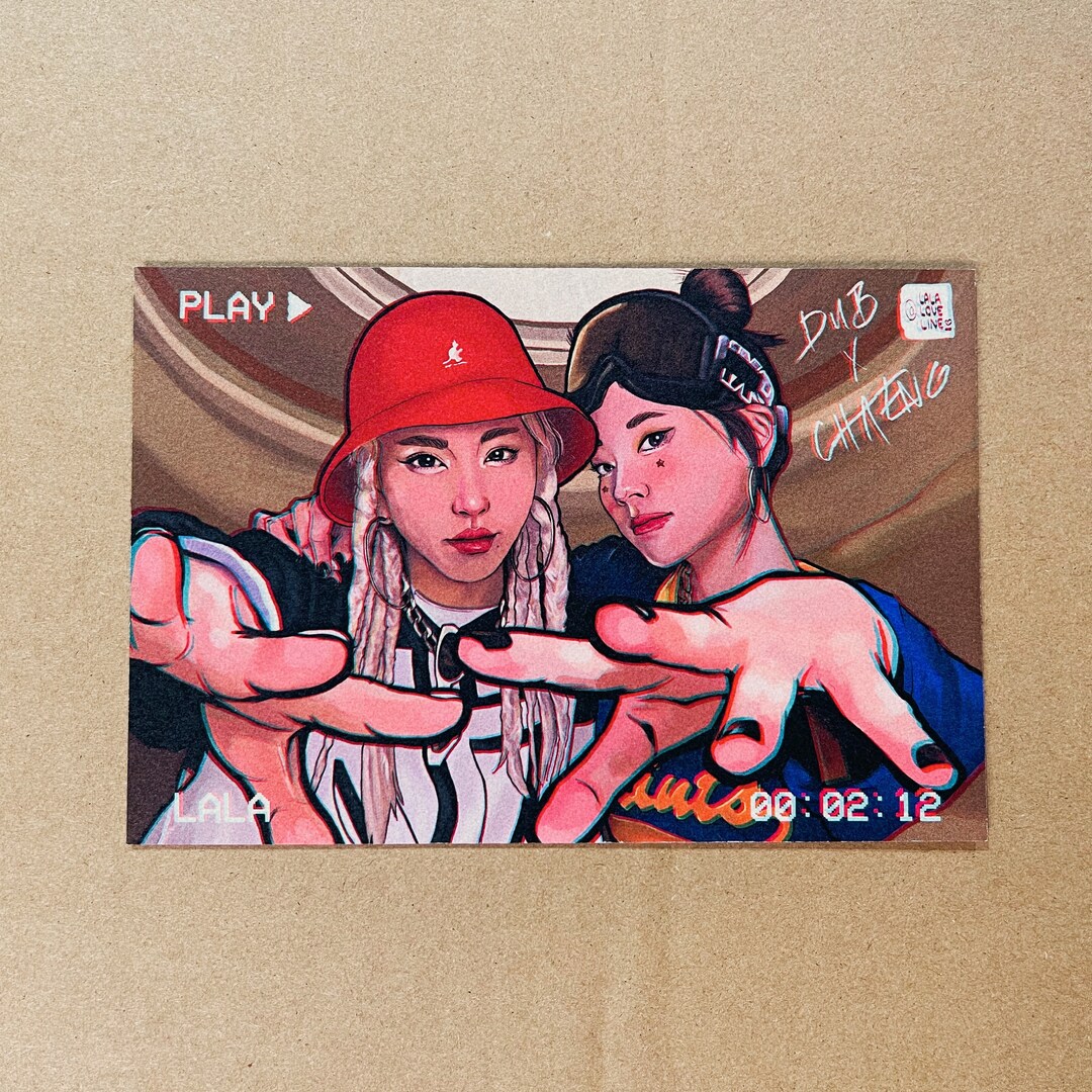 TWICE dubchaeng Switch to Me Fanart 6x4 Postcard - Etsy