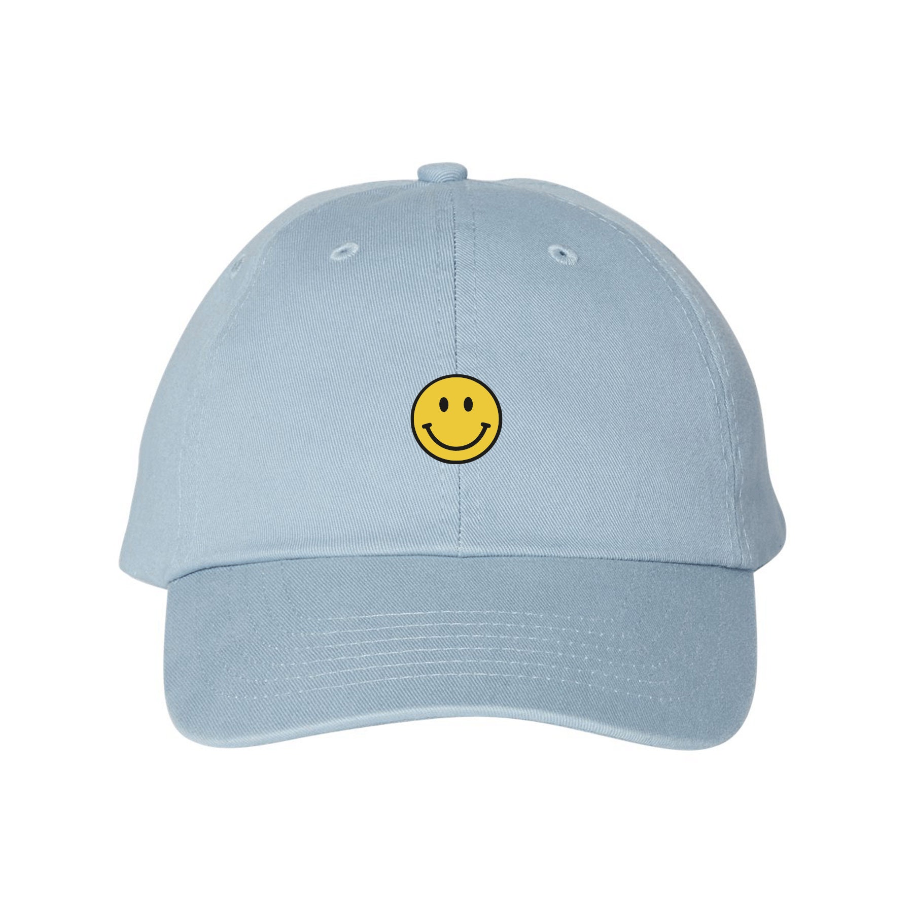 Smiley Face Emoji Hat Adjustable Dad Hat Embroidered Cap | Etsy