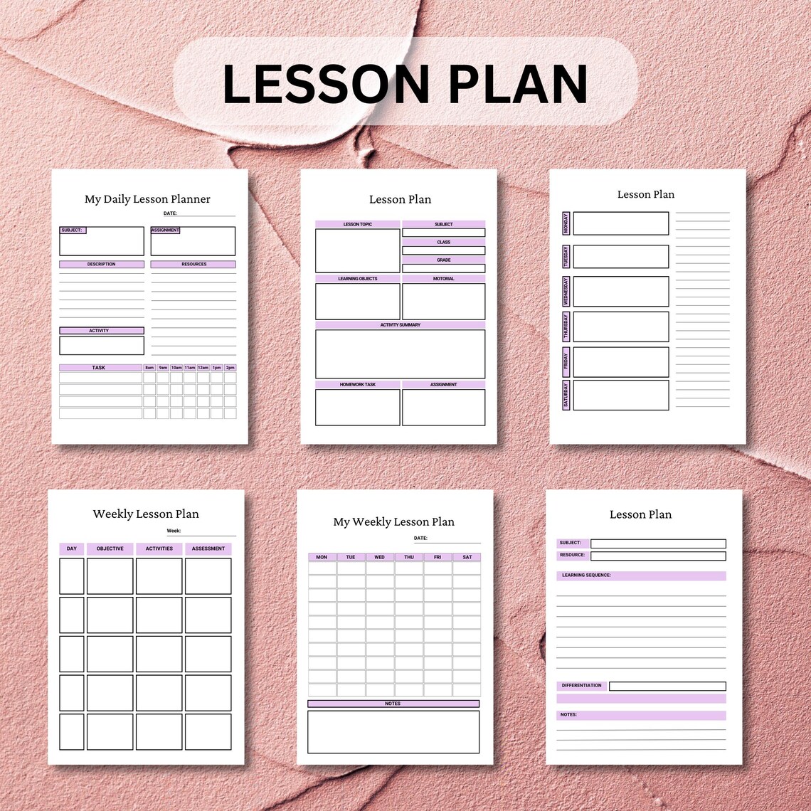 2025 & 2026 Digital Teacher Planner, Canva Editable, Printable Teacher ...