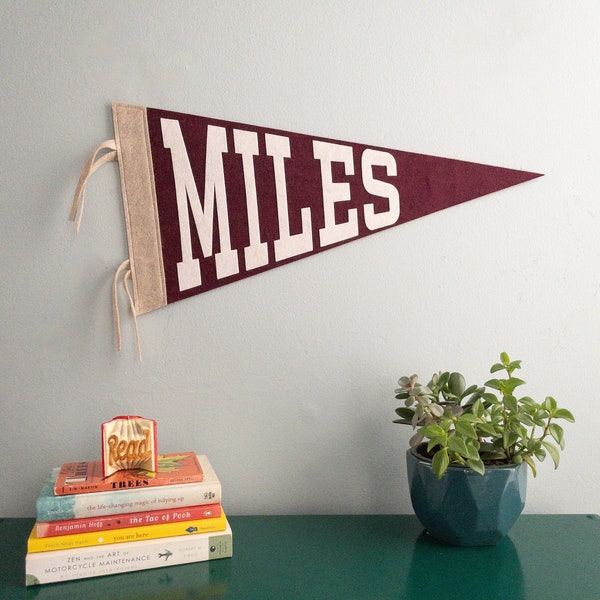 Custom Pennant - Etsy