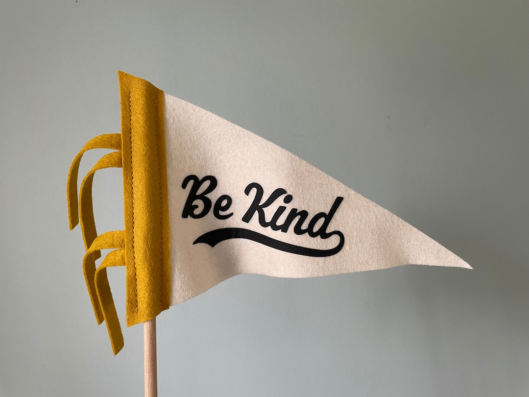 Custom Pennant Flag Personalized Mini Pennant Name Sign Baby Shower ...