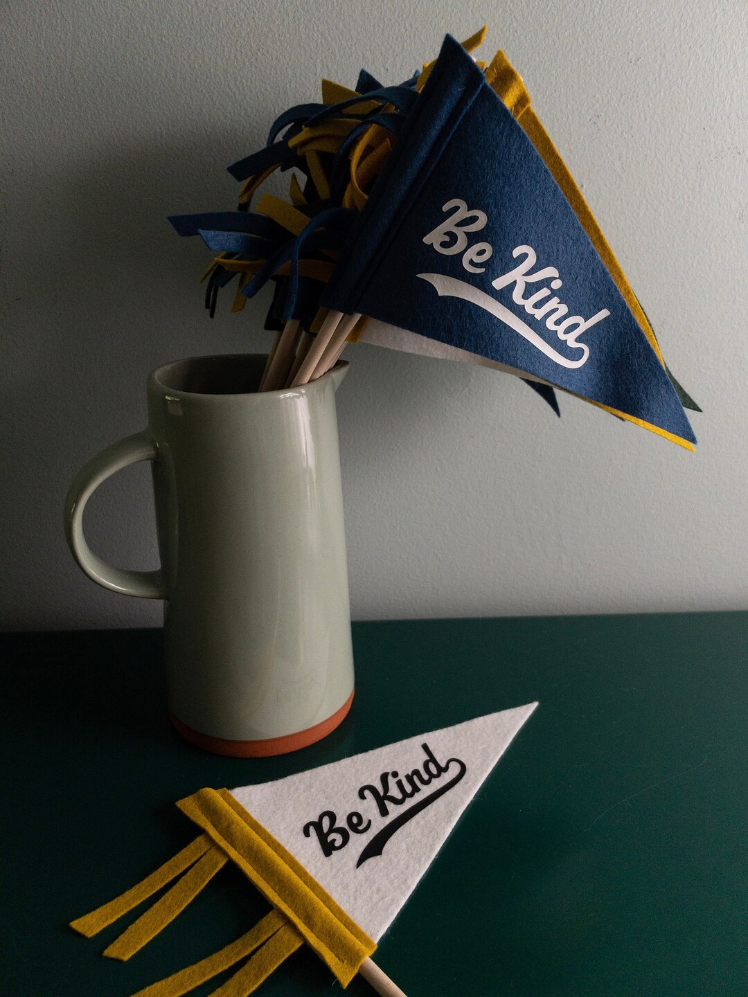 Custom Pennant Flag Personalized Mini Pennant Name Sign Baby Shower ...