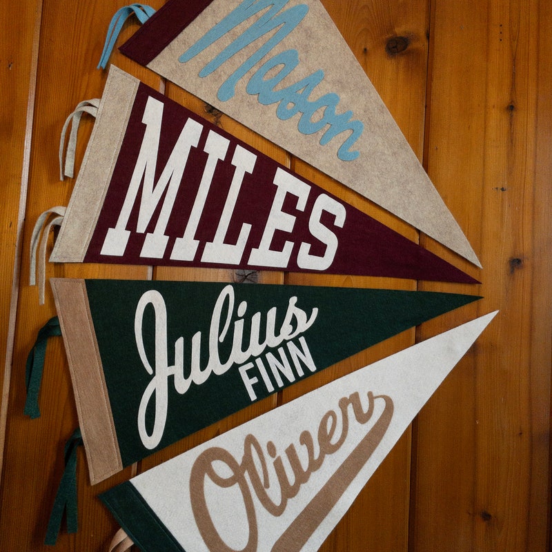 Pennant Banner - Etsy