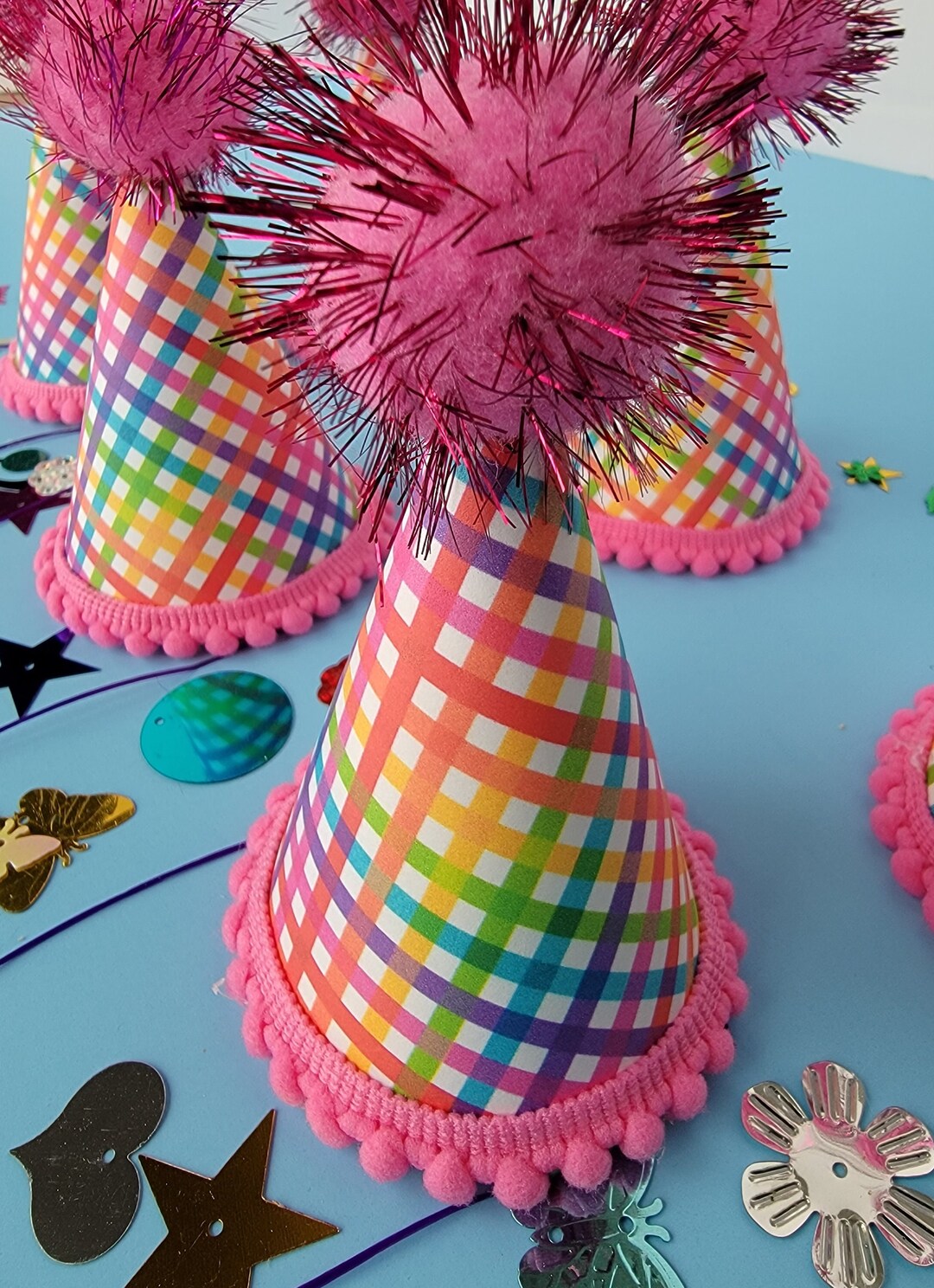 Dog Birthday Party Hat | Birthday Party Hat for Dogs, 4" Tall, Pink ...