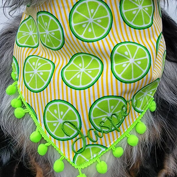 Lime and Lemon Scarves - Etsy
