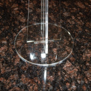 Gauntlet Display Stand Laser Cut From 1/4" Clear Acrylic for Avengers ...