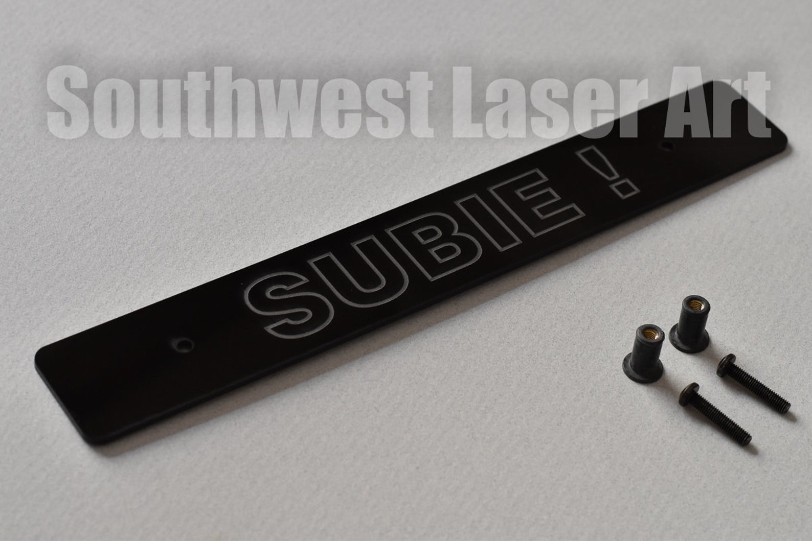 Subaru WRX STI Acrylic License Plate Delete Plates Collection - Etsy